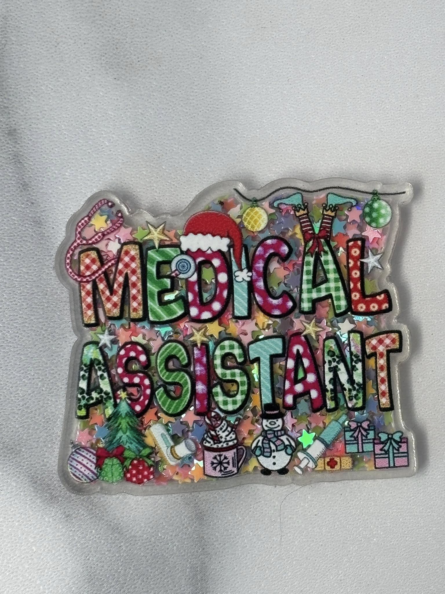 Acrylic Flatback - Medical Assistant – TaTN Craft Supplies
